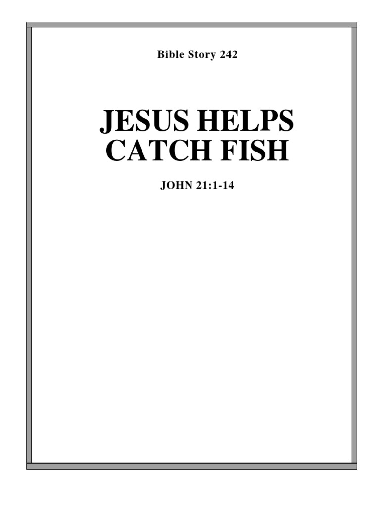 Jesus' Miraculous Catch of 153 Fish | PDF | Saint Peter | Disciple ...
