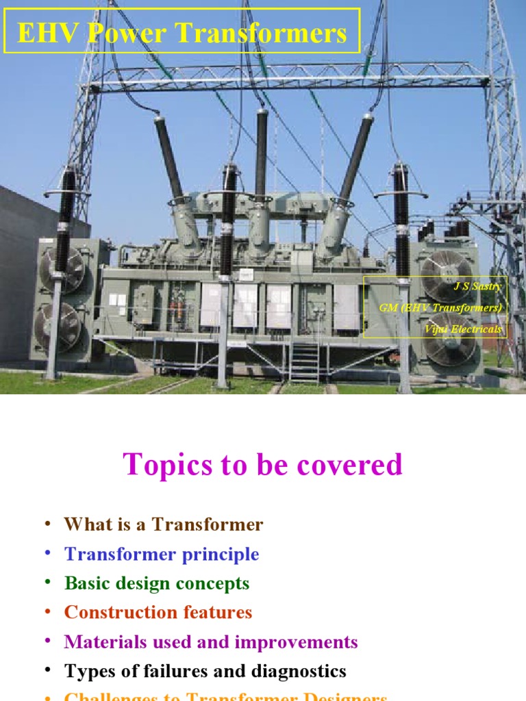 Design of Power Transformers | PDF