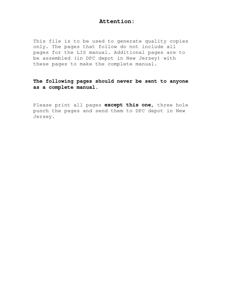 DPC IMMULITE LIS Manual Overview | PDF | Verification And Validation ...