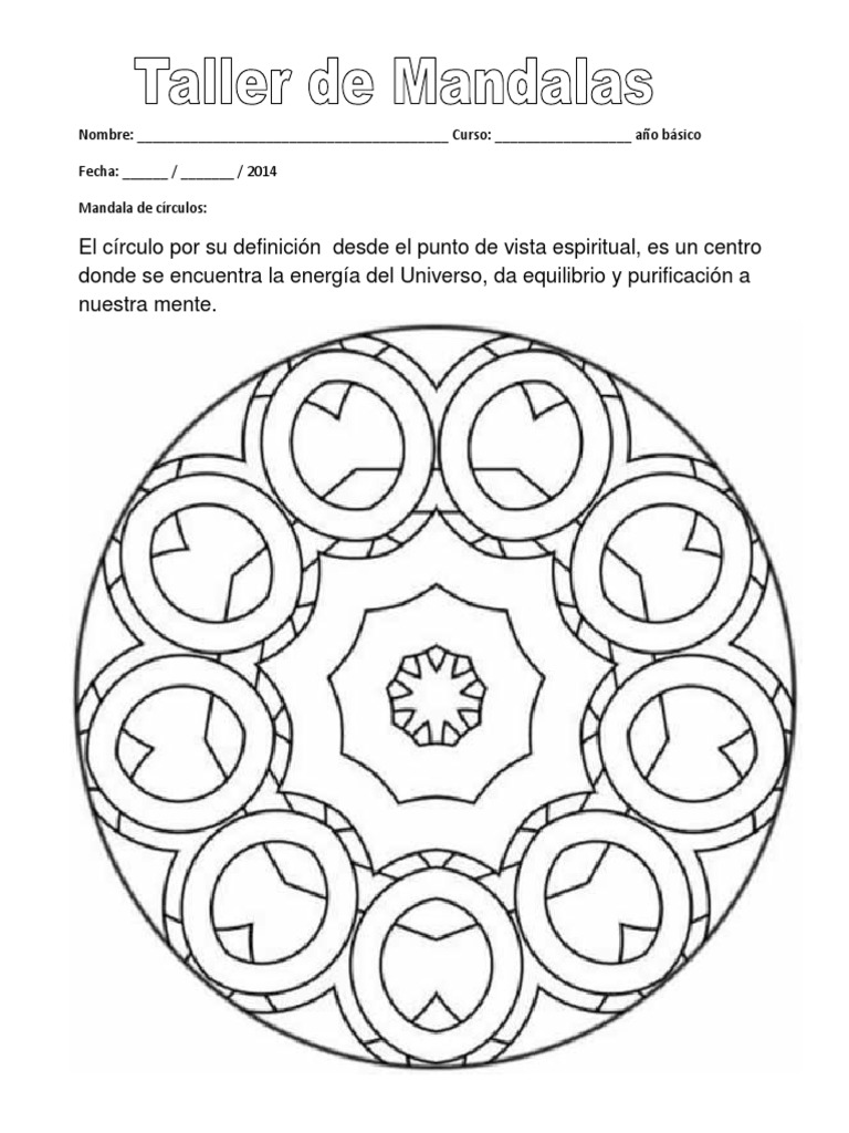 Significado y Beneficios de los Mandalas | PDF | Salud y bienestar