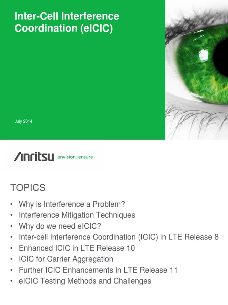 Enhanced Inter-Cell Interference Coordination | PDF | Cellular Network ...