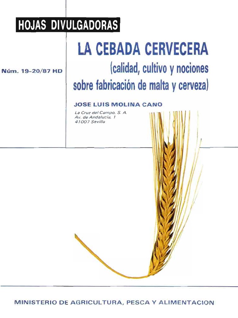 La Cebada Cervecera | Cerveza | Germinación