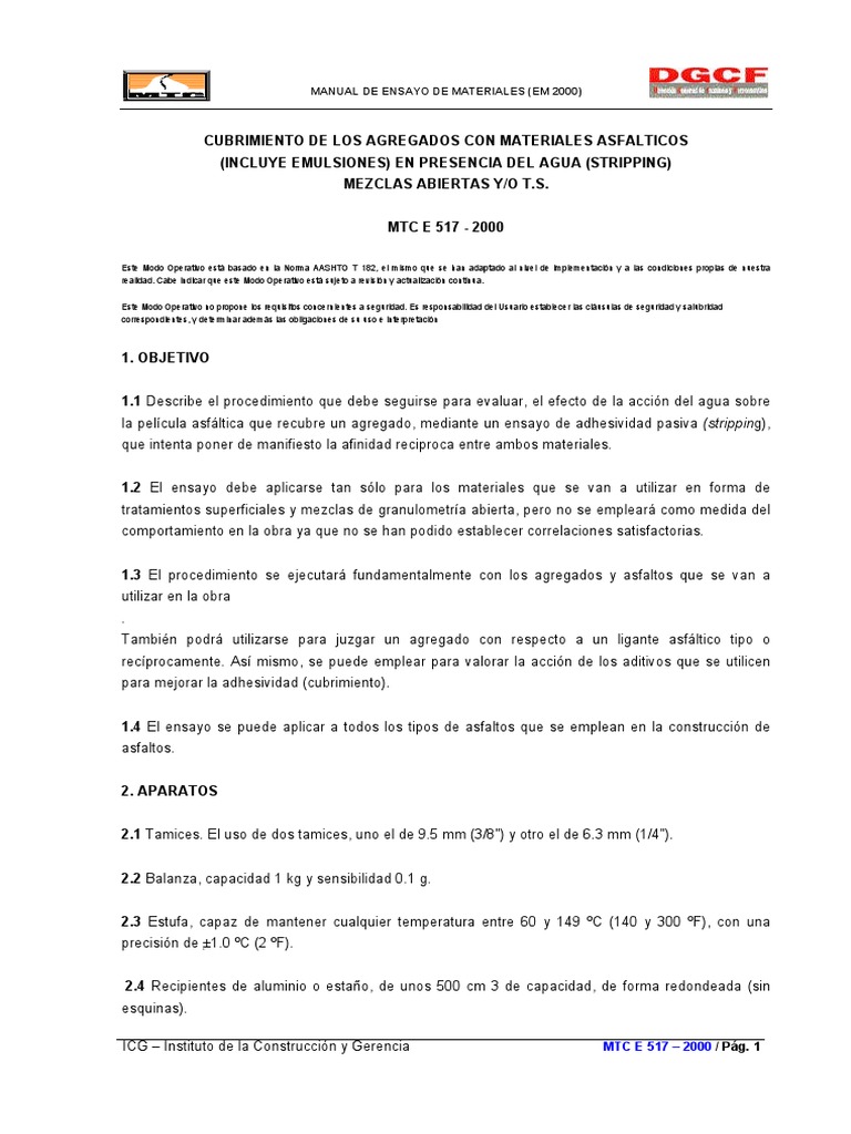 Aashto T - 182 | PDF | Aluminio | Agua