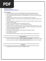 World Bank CV Format | PDF | Computing | Software