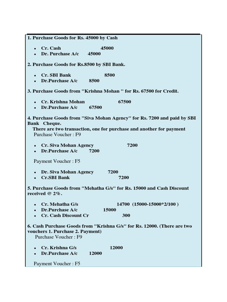 Transaction Journal Entries For Above Example As Follows | PDF ...