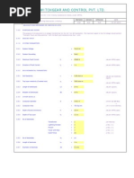 Cable & Earthing Sizing Thumbrule Calculation Excel Spreadsheet | PDF