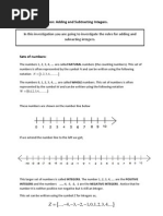 Integers Cheat Sheet | PDF