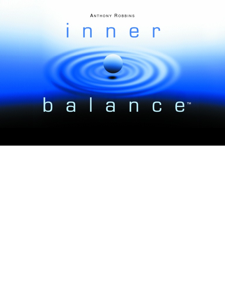 Anthony Robbins - Inner Balance - Workbook | PDF | Salad | Vegetables
