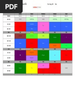 Matric Rewrite Timetable 2025 | PDF