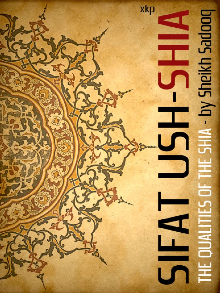SIFAT USH SHIA Qualities of Shia (Sheikh Sadooq (Ar) ) | PDF | Shia ...