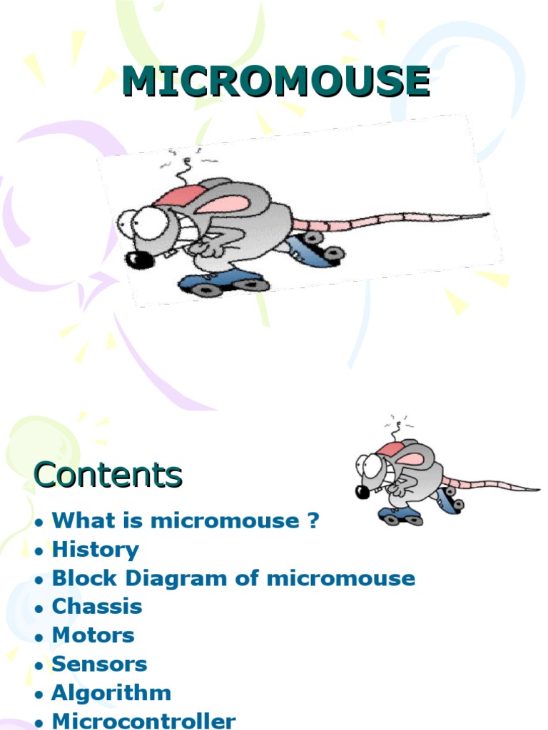 Micro Mouse | PDF | Microcontroller | Sensor