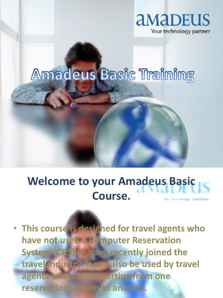 Amadeus BAaic Training 1 | PDF | Tab (Gui) | Graphical User Interfaces