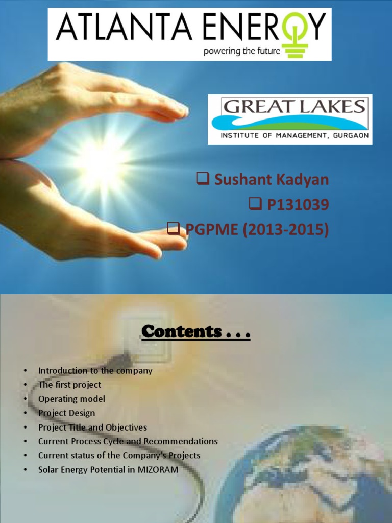 Internship | Download Free PDF | Solar Energy | Photovoltaic System