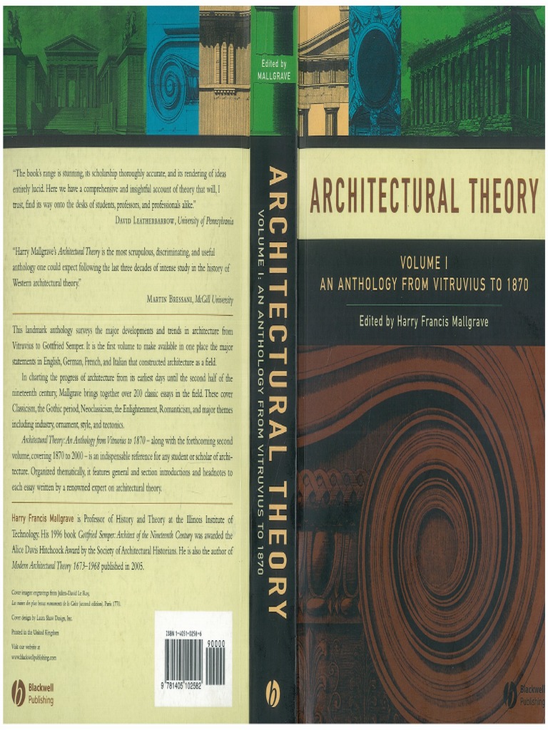 Architectural Theory - Vol. I PDF | PDF