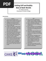 K-5 Music Curriculum | PDF | Singing | Sound