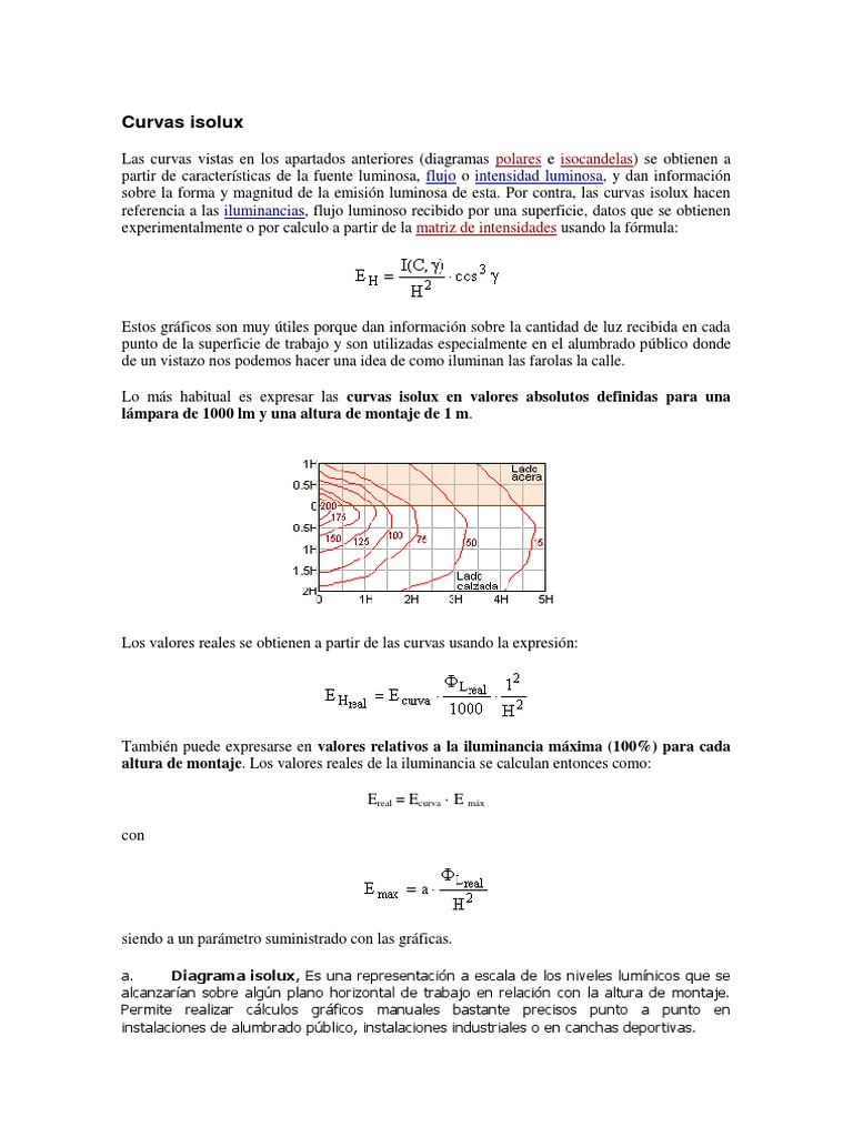 Curvas Isolux | PDF | Encendiendo | Science