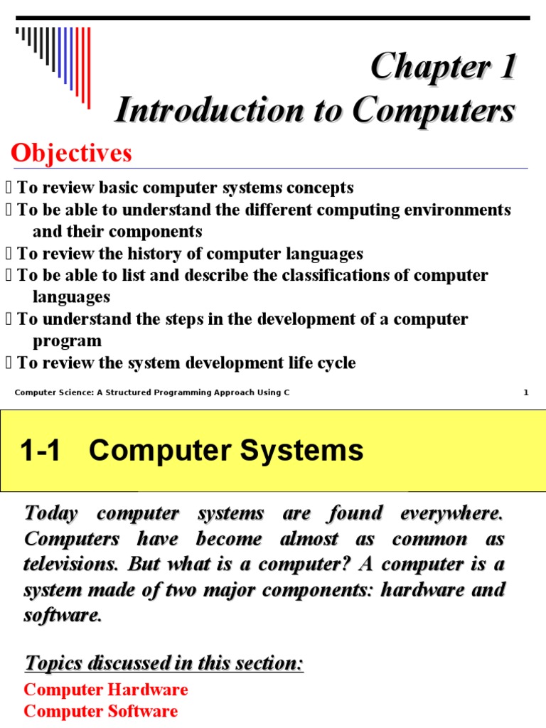 cs111 - 01 Introduction To Computers | PDF | Computer Programming | Computer Program