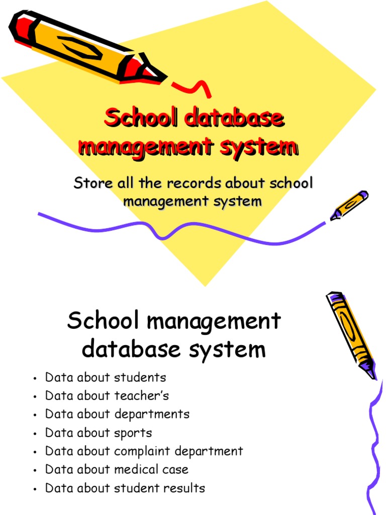 School Database System
