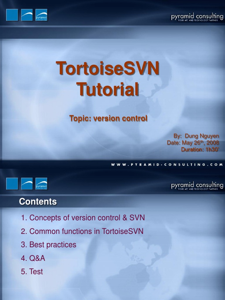 TortoiseSVN | Version Control | Computer File
