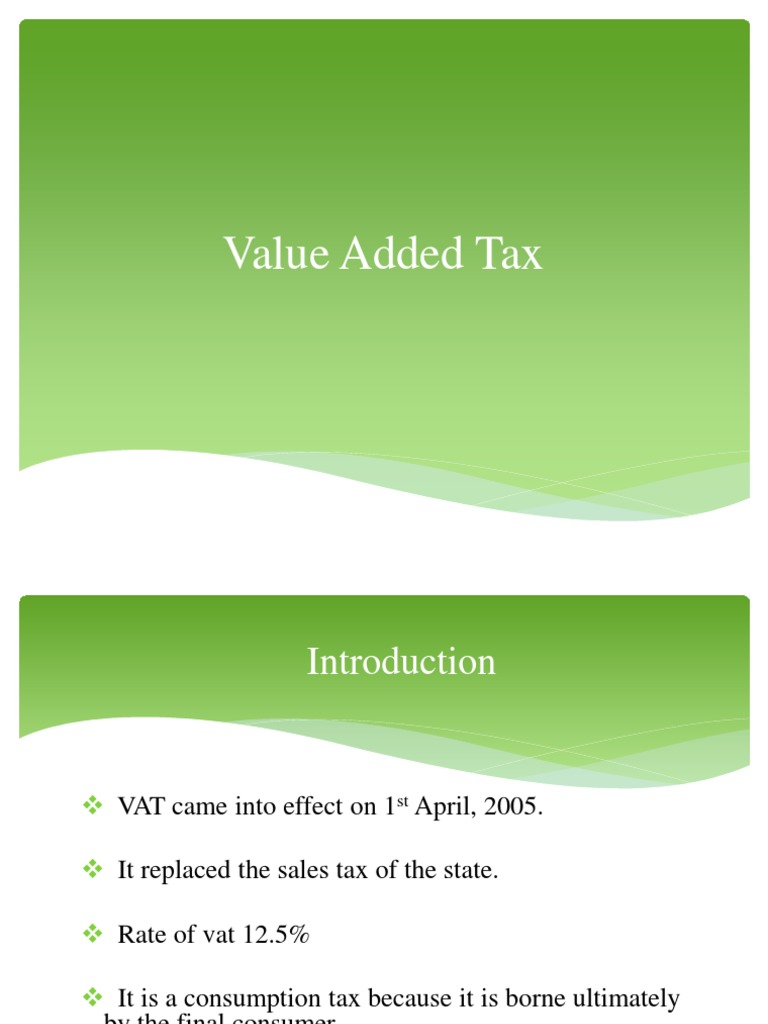 VAT: Pros and Cons Overview | PDF | Finance & Money Management