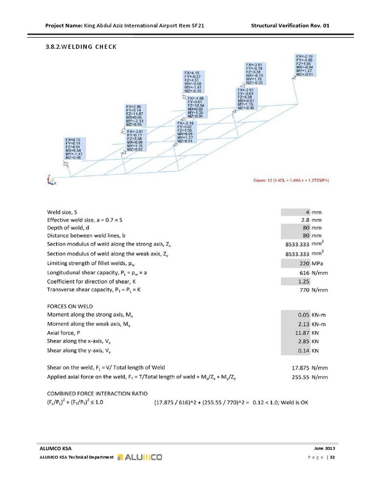 Sample Weld Design | PDF | Technology & Engineering