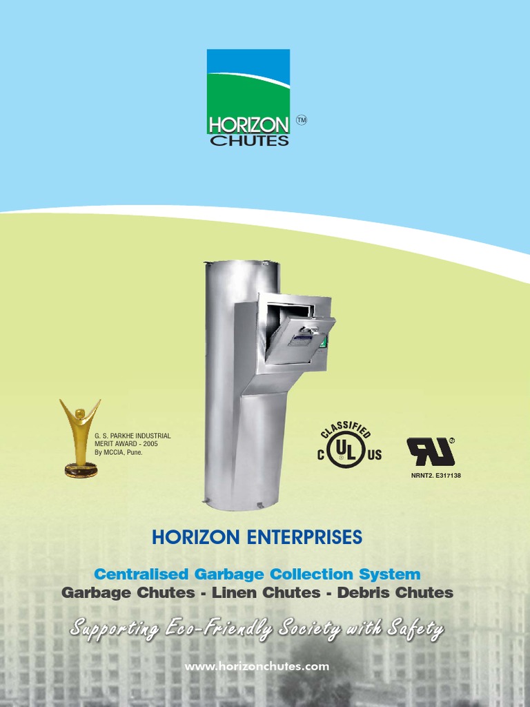 Garbage Chute System Overview | PDF | Fire Sprinkler System | Door