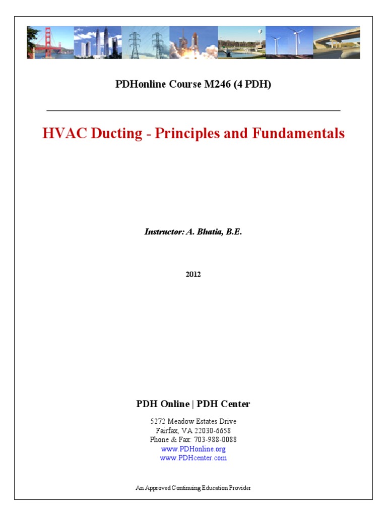 HVAC Ducting - Principles and Fundamentals | PDF | Duct (Flow) | Hvac