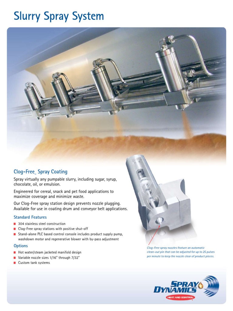Clog-Free Slurry Spray System Solutions | PDF