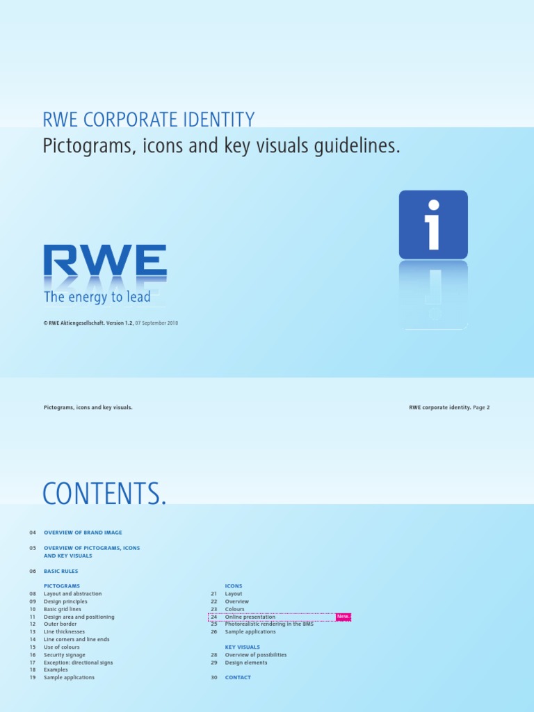 RWE Guideline Pictograms | PDF | Icon (Computing) | Writing
