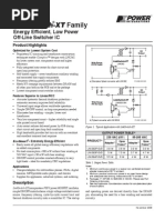 Tny253/254/255 Tinyswitch Family: Energy Efficient, Low Power Off-Line ...