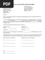 Salary Account Conversion Form | PDF | Banks | Salary