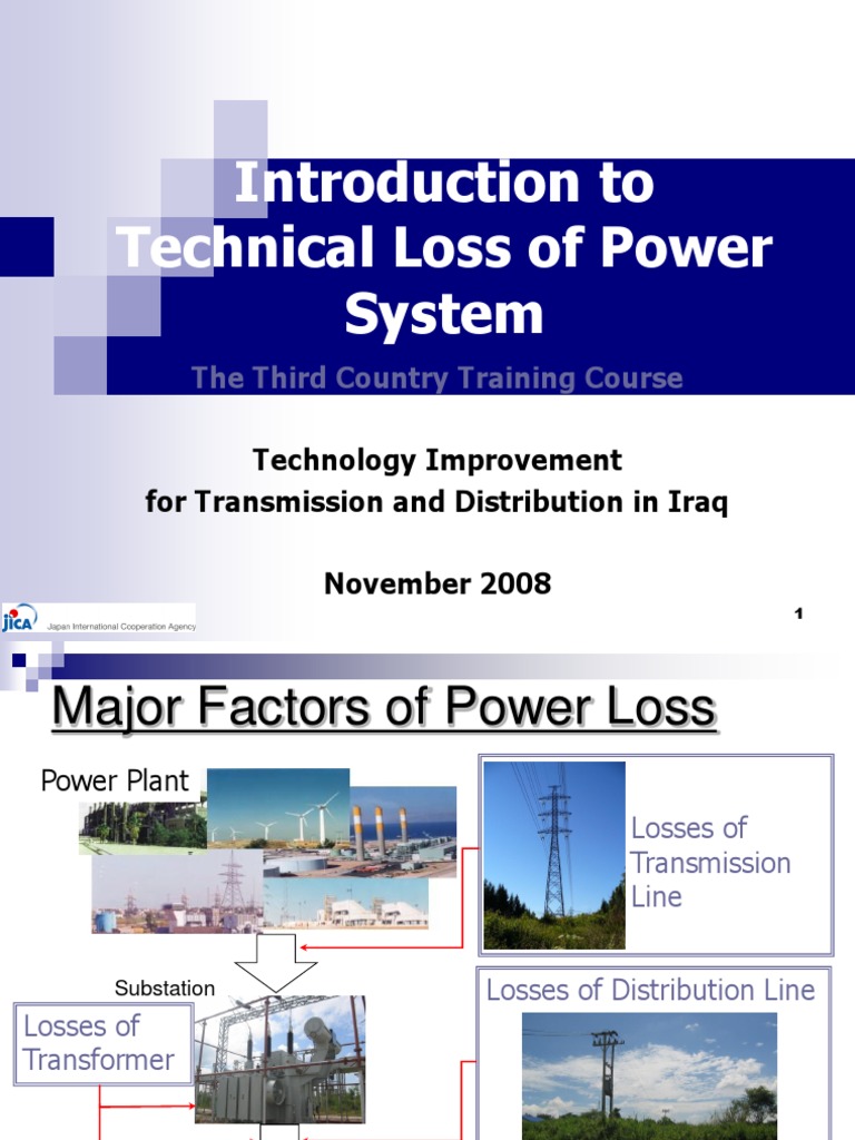 3 Introduction To Technical Loss of Power System | PDF | Electric Power ...