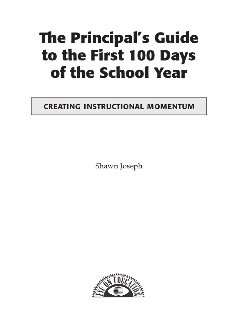 Guide For School Principals | PDF | Leadership | Educational Assessment