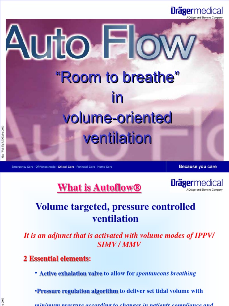 autoflow.ppt | Breathing | Respiration