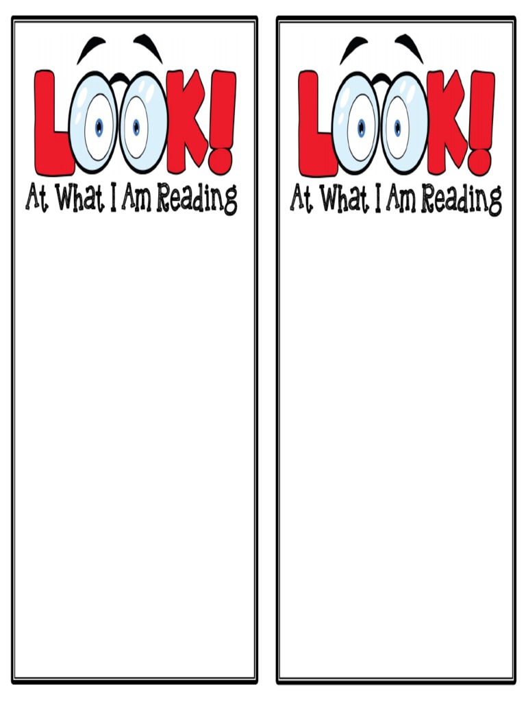 Look What I Am Reading Half | PDF