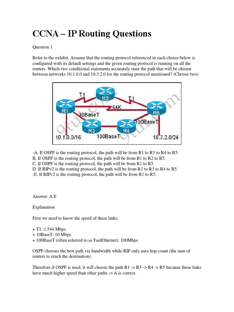 Ip Routing | PDF | Routing | Router (Computing)