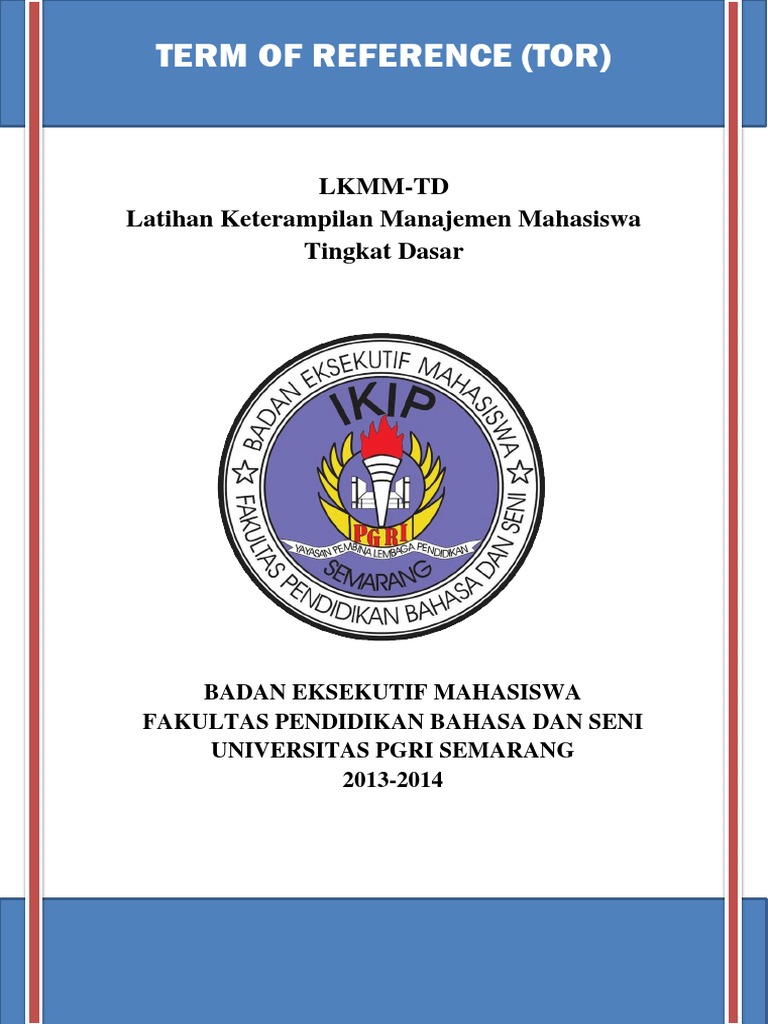 Term of Reference LKMM-TD | PDF