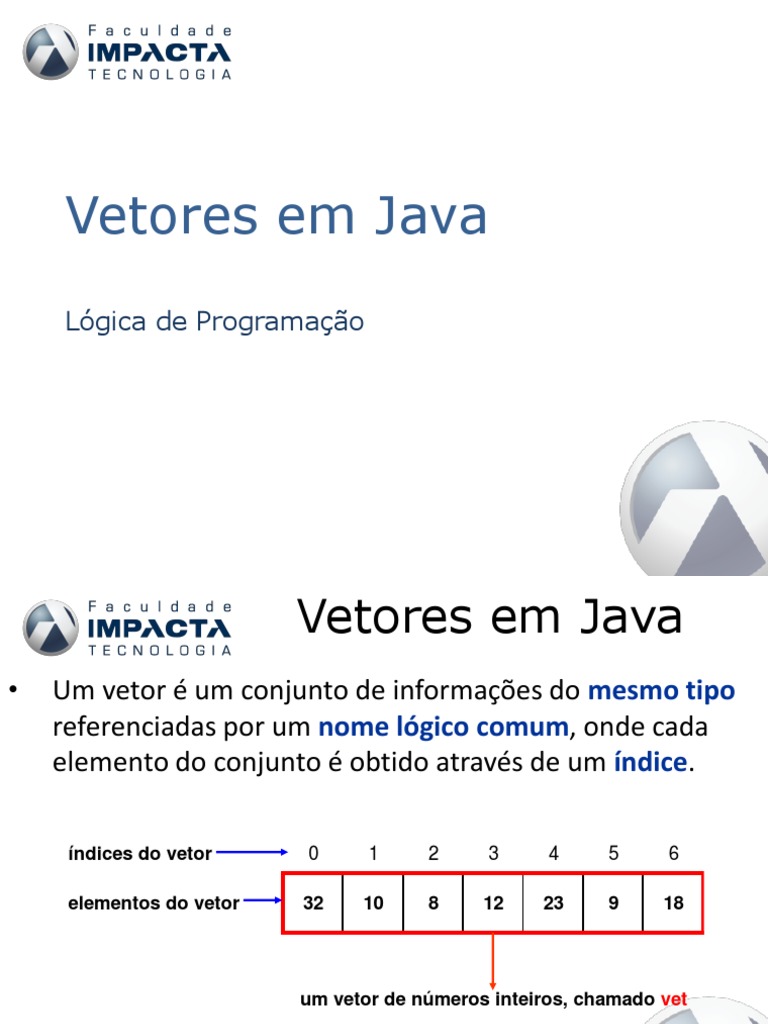 Vetores_Em_Java.pdf | Estrutura de Dados de Matriz | Áreas de Ciência ...