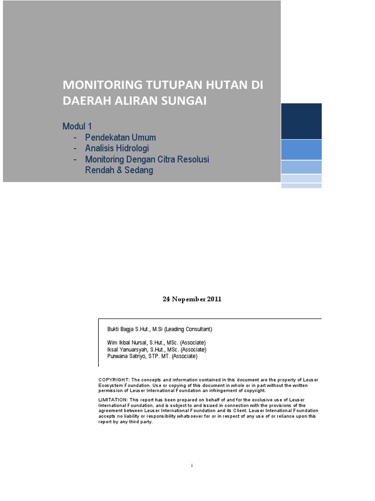 01 Modul Training GIS Dan Remote Sensing | PDF
