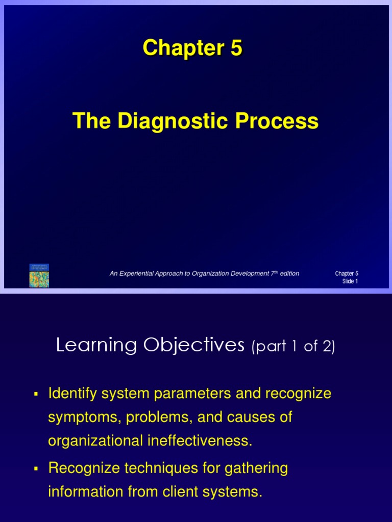 Diagnostic Process in Organization Development | PDF | Organization ...