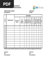 Chain Block Checklist | PDF