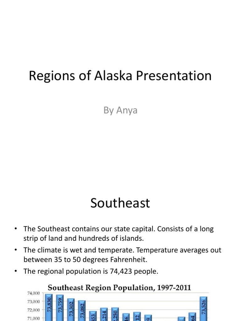 Regions of Alaska Presentation | PDF | Alaska | Earth Sciences
