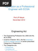 ECSA Application Form | PDF | Banks | Competence (Human Resources)