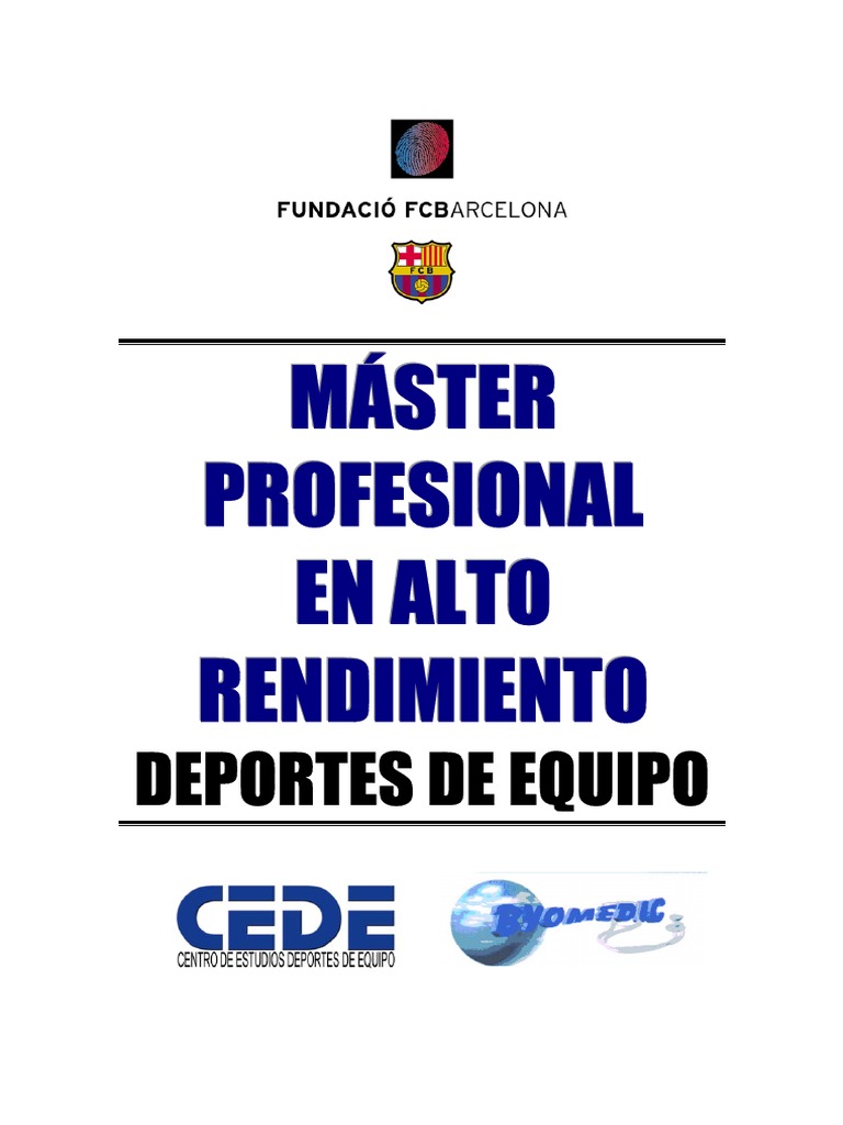 FUERZA Master en Alto Rendimiento. Julio Tous | Descargar gratis PDF ...