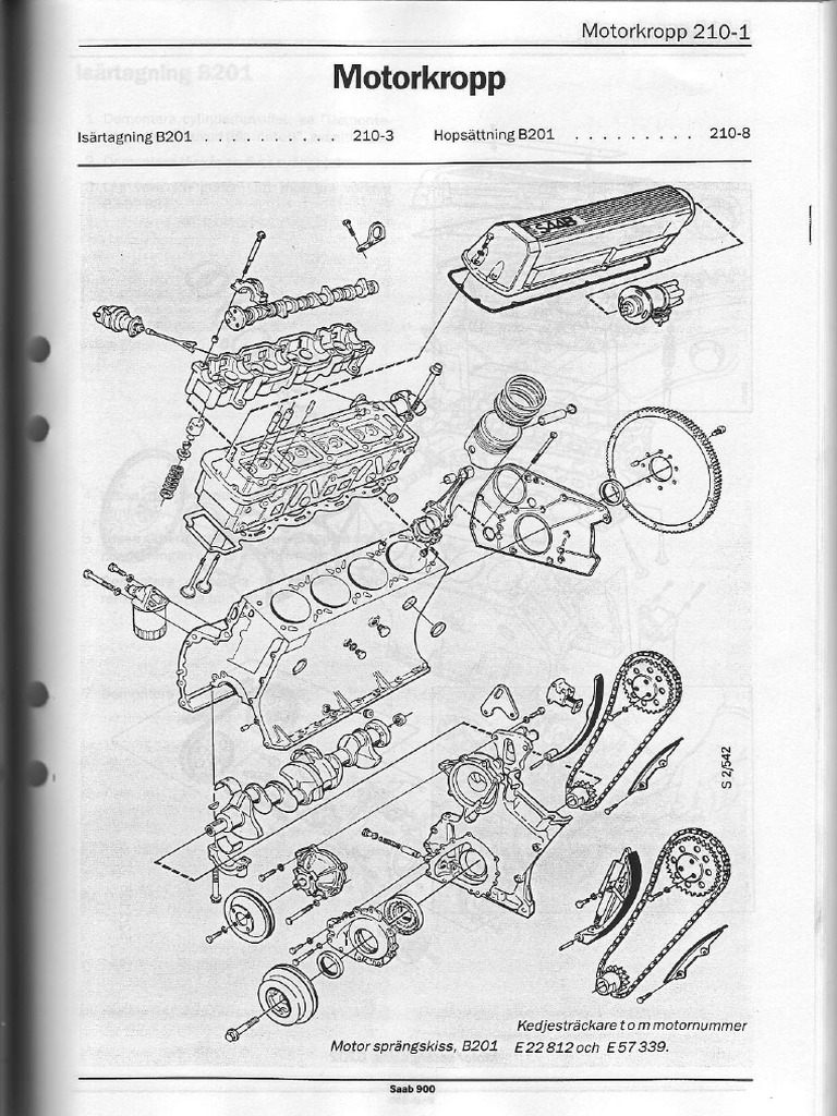 Saab 210 - Motorkropp | PDF