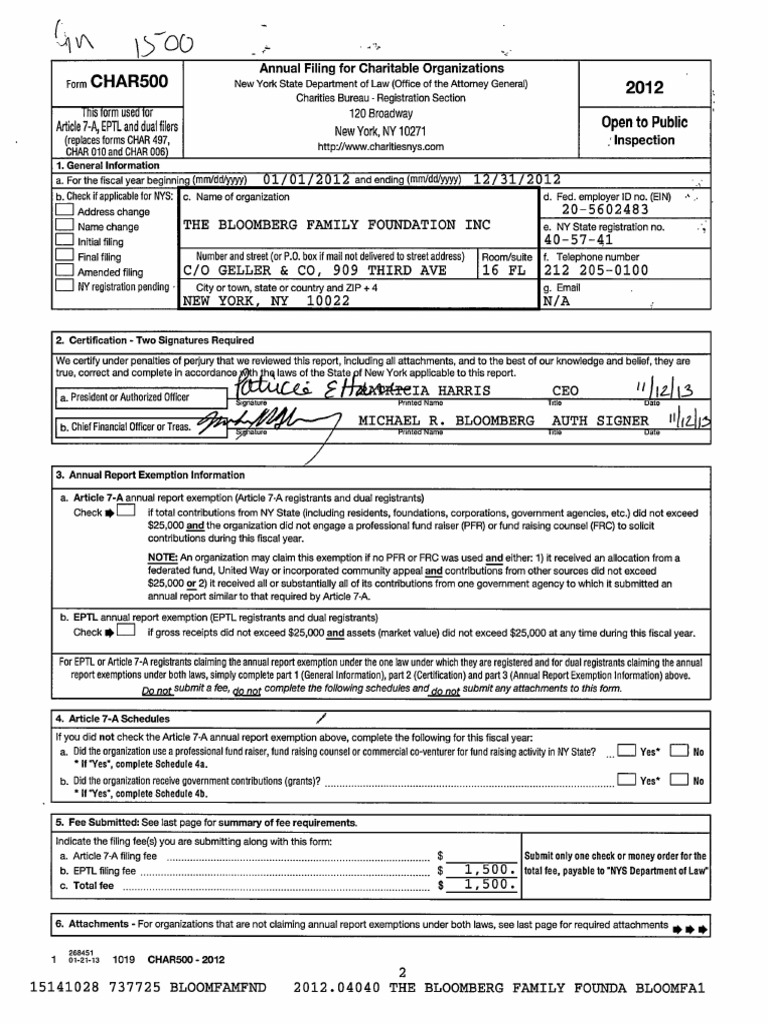 Bloomberg 2012 | PDF | Irs Tax Forms | Payments