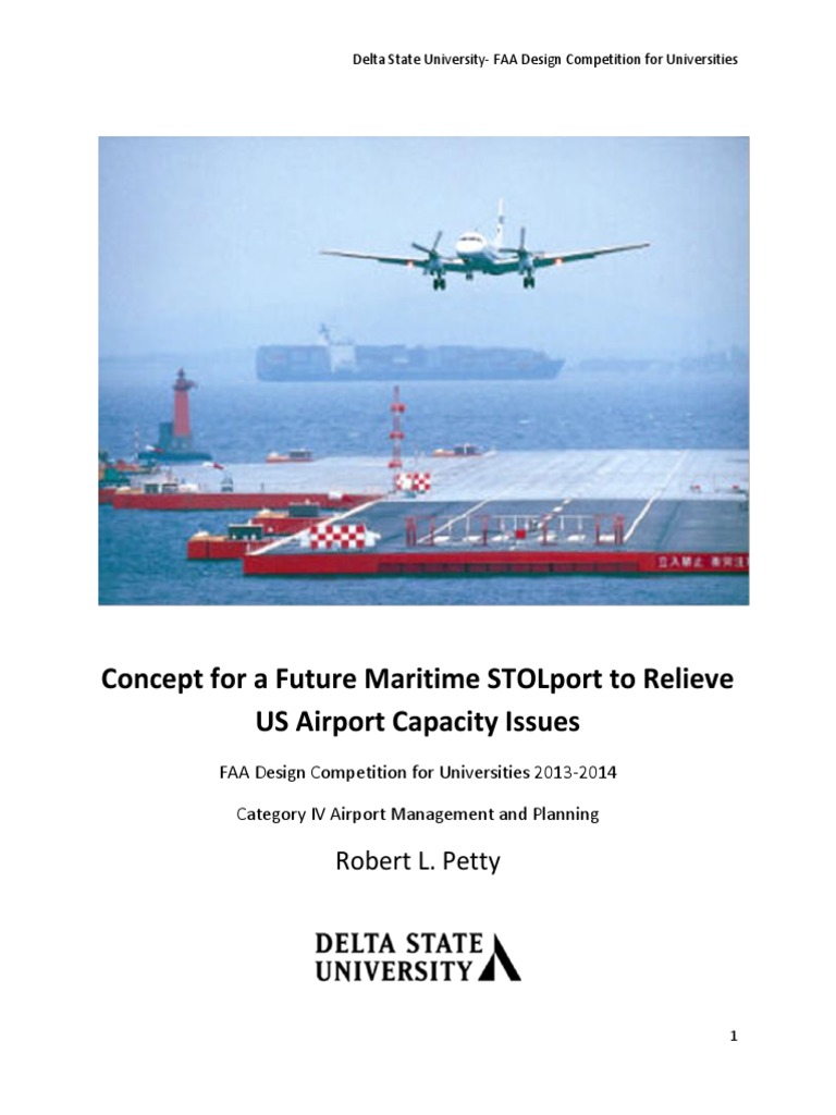STOLport DSU Paper | PDF | Flap (Aeronautics) | Airport STOLport DSU Paper | PDF | Flap (Aeronautics) | Airport