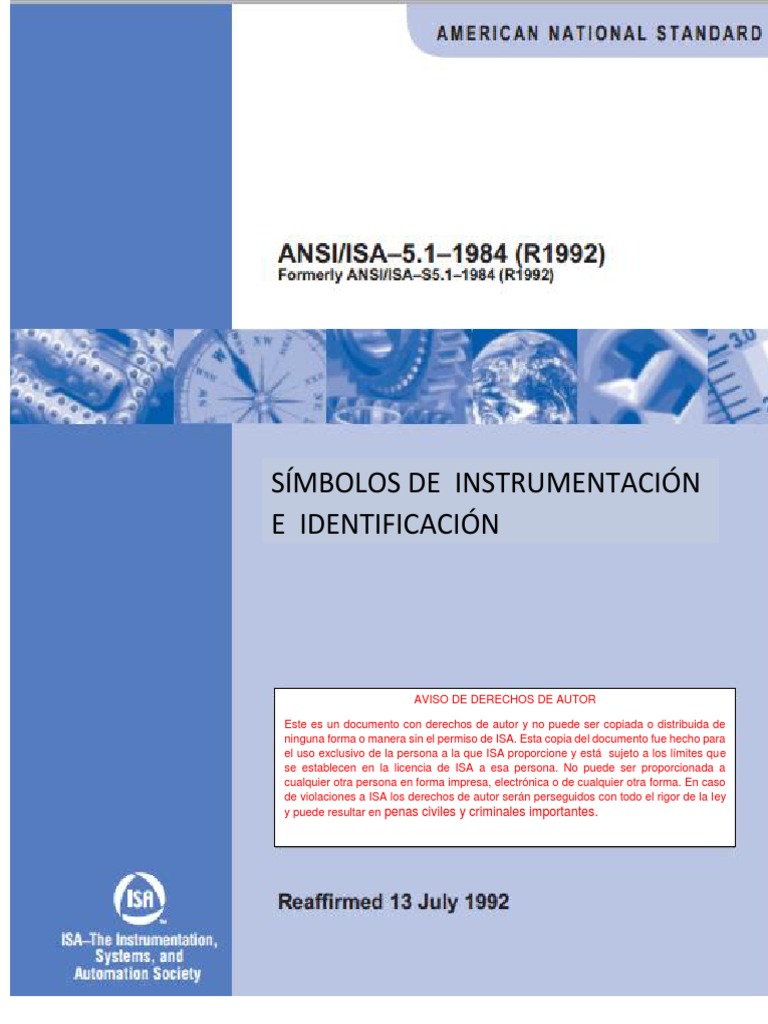 Símbolos de Instrumentación ISA | PDF | Controlador lógico programable ...