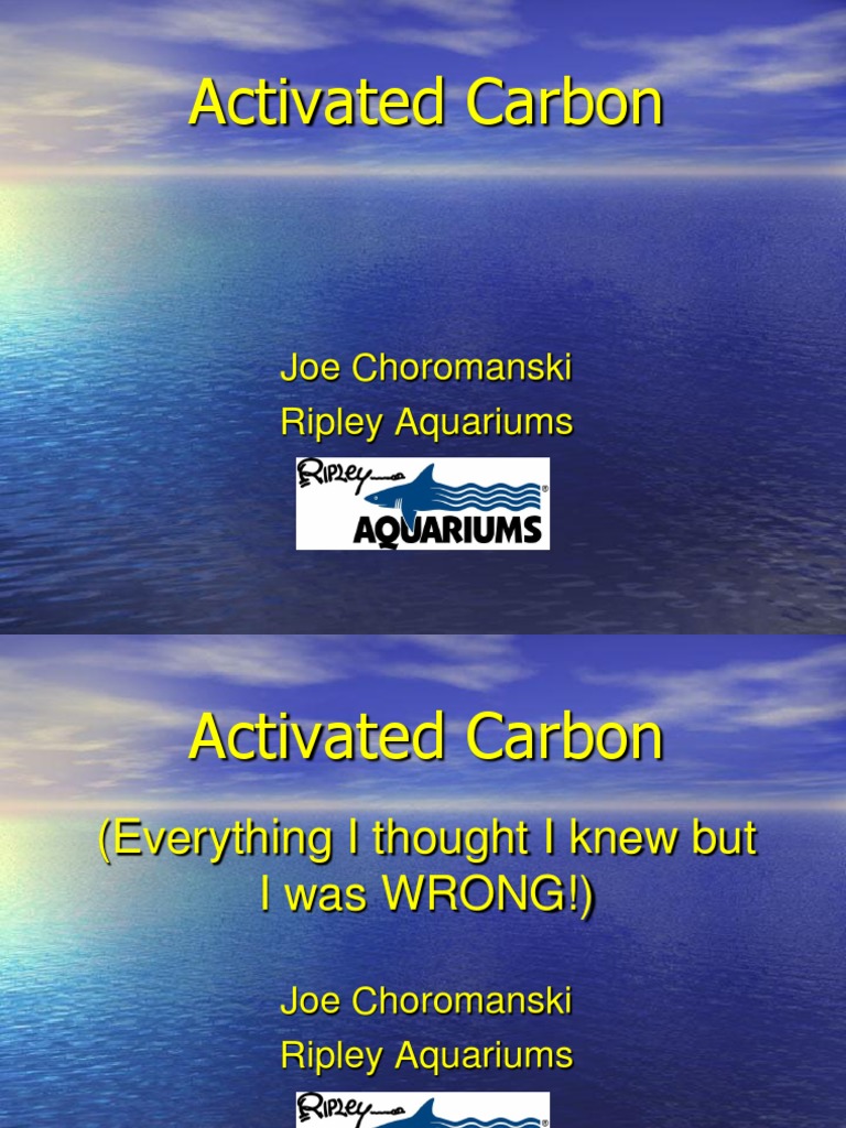 Activated Carbon | PDF | Adsorption | Chlorine