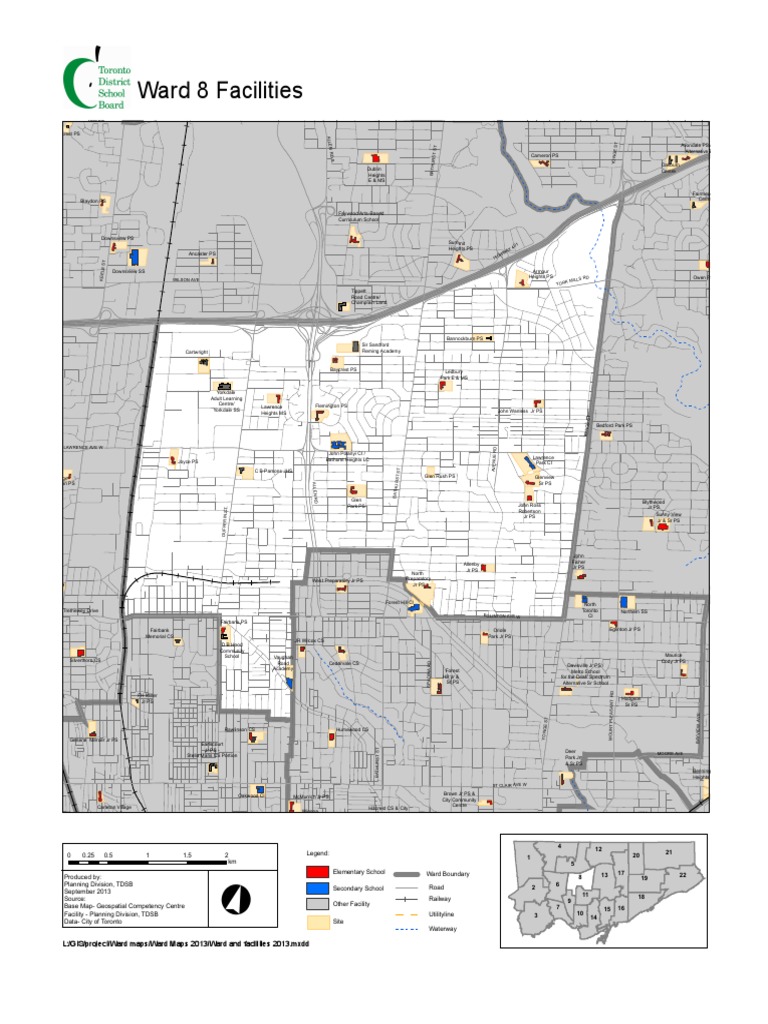 Ward 8 Facilities | PDF | Toronto | Schools